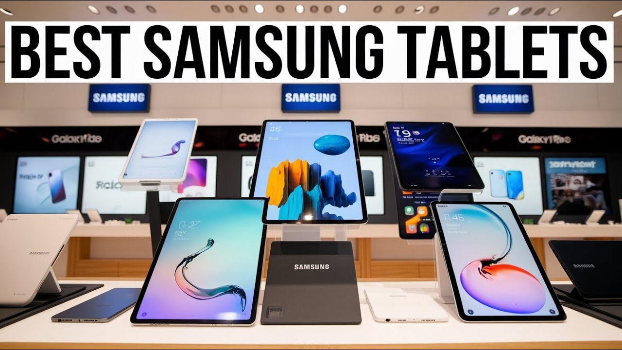 Best Samsung Tablets — Tested and Reviewed! - YouTube