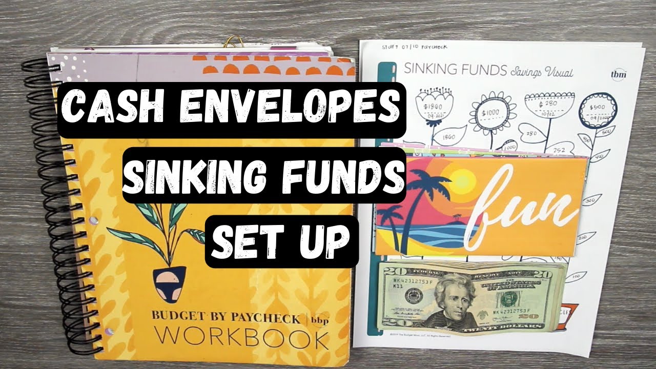 Sinking Funds Set Up Using Cash Envelopes - YouTube