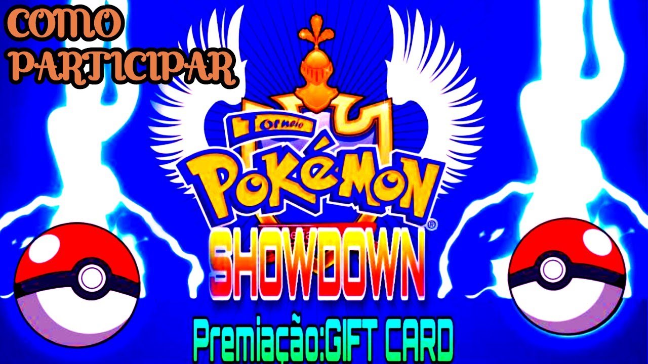 COMO PARTICIPAR DO TORNEIO POKEMON SHOWDOWN - YouTube