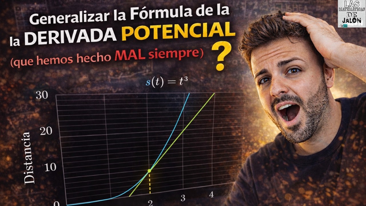 Generalizar la Fórmula de la DERIVADA POTENCIAL (que hemos hecho MAL ...