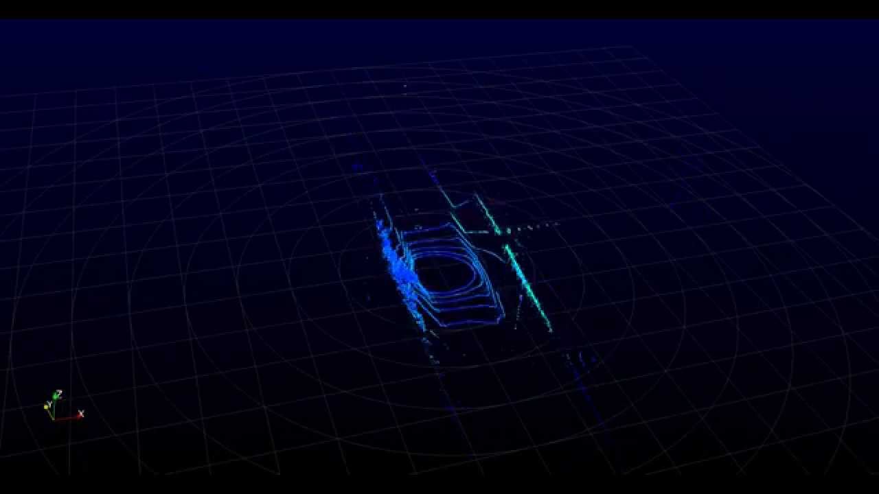 Velodyne VLP-16 LiDAR Monterey Highway VeloView Screen Capture - YouTube
