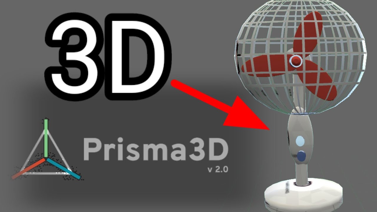 prisma 3D fan animation creating | new 2023 animation | model creating ...