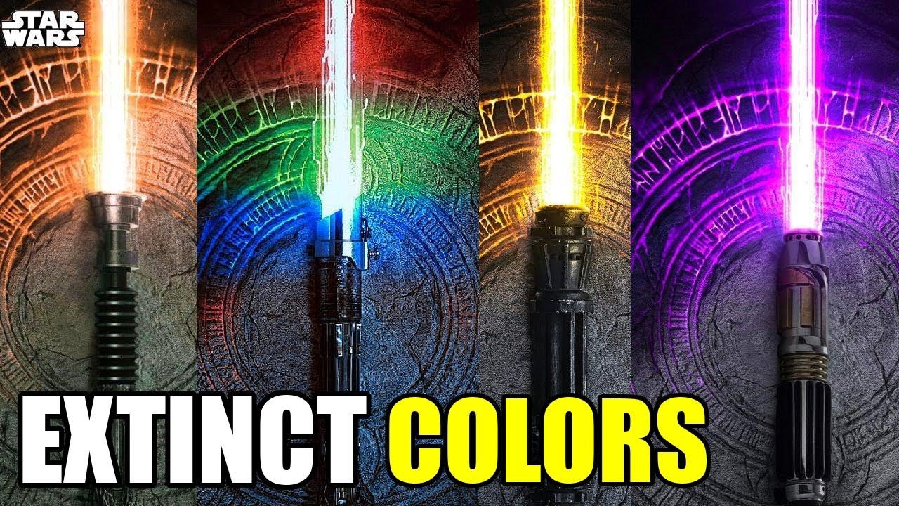Why These Lightsaber Colors Went Extinct - Star Wars Explained - YouTube