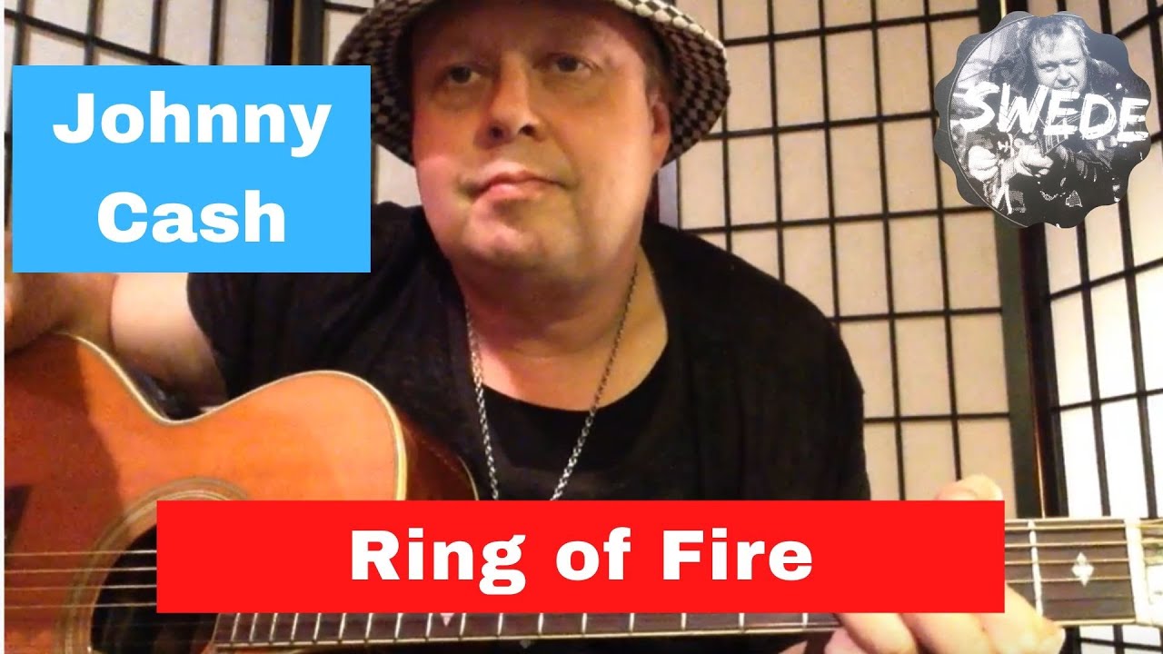 Ring of Fire - Johnny Cash - Guitar Lesson - YouTube