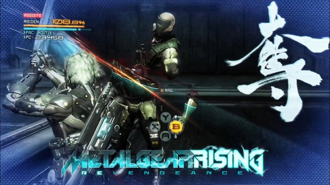 Raiden Cuts Like Master Chief | Metal Gear Rising Revengeance ...