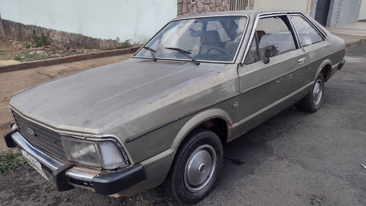 Resgate do Ford Corcel 2 L 81# 10- Rodando após a troca do coxim ...