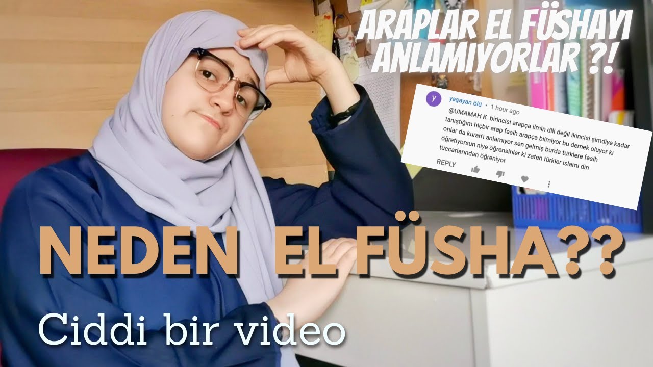 Neden El füsha öğretiyorum, beni yanlış anlamayın lütfen - YouTube