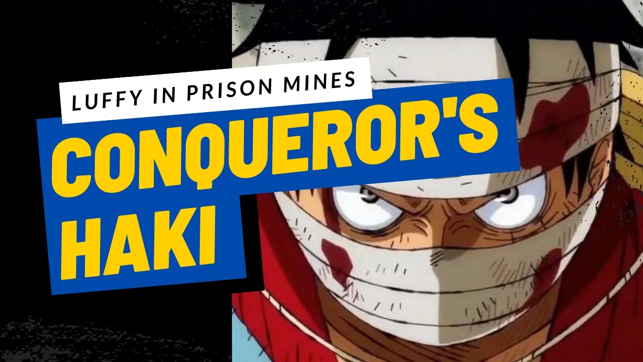 Luffy uses Conqueror's Haki in Wano Prison | One Piece - YouTube