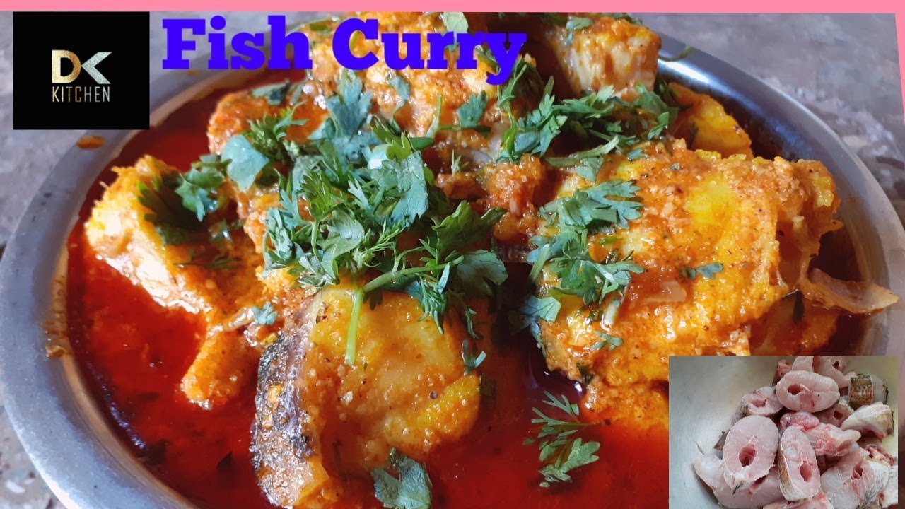 Desi Fish Curry recipe/Rohu fish Curry recipe/How to make fish Curry ...