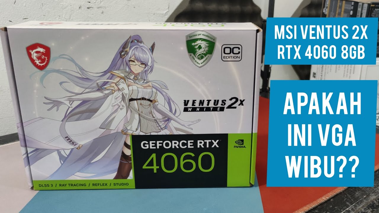 MSi RTX 4060 Ventus 2x 8GB OC VTS White Edition - Unboxing - YouTube