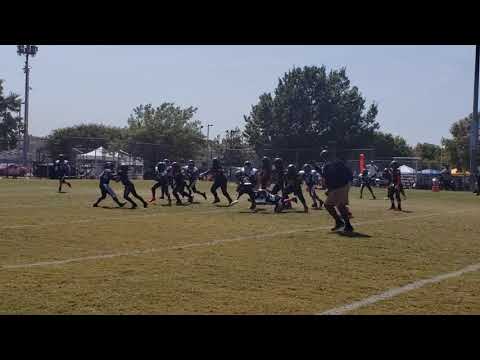 DFW ELITE 9u vs Next Level Predators 9u Bam Tackled For A Short Gain ...