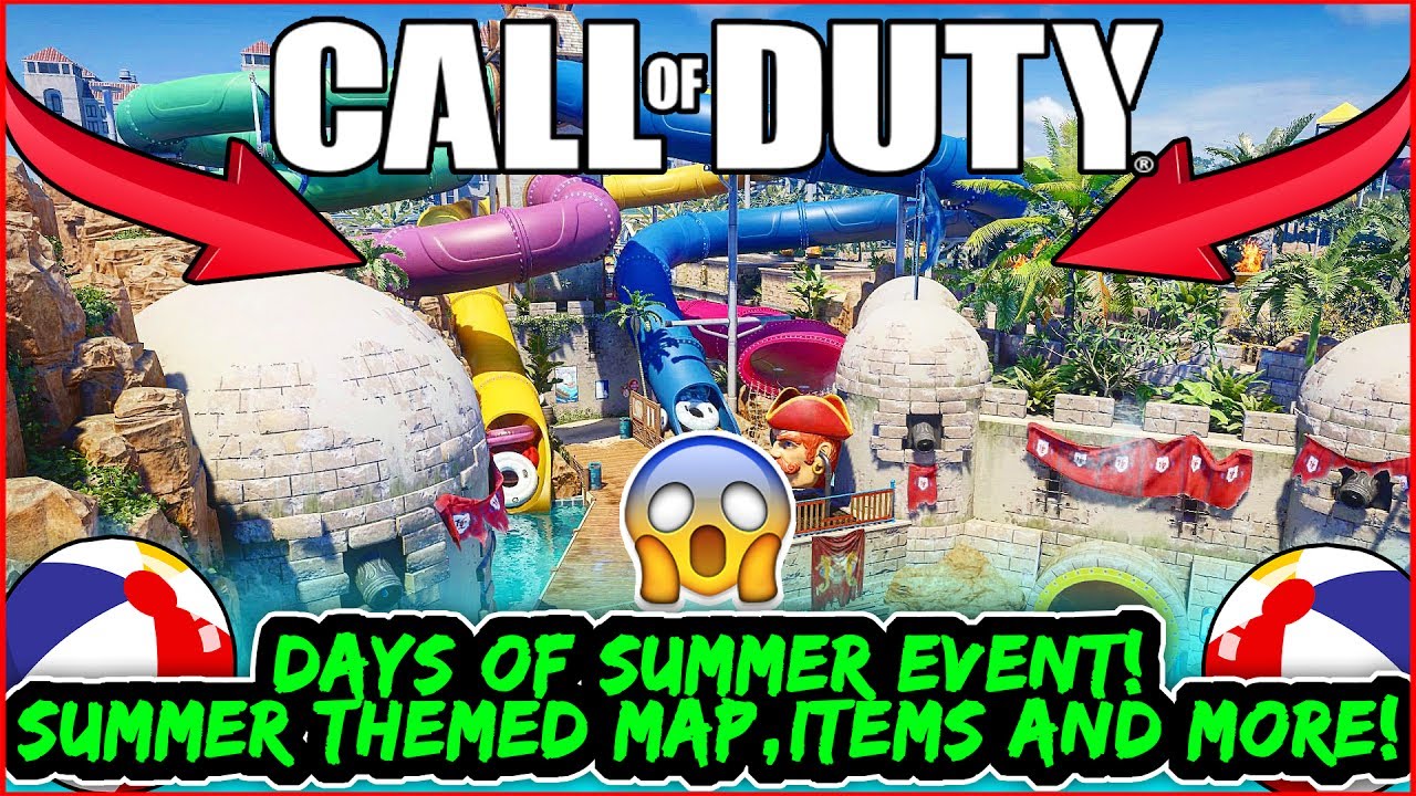 CALL OF DUTY DAYS OF SUMMER EVENT! NEW SUMMER THEMED MAP, ITEMS, 2XP ...