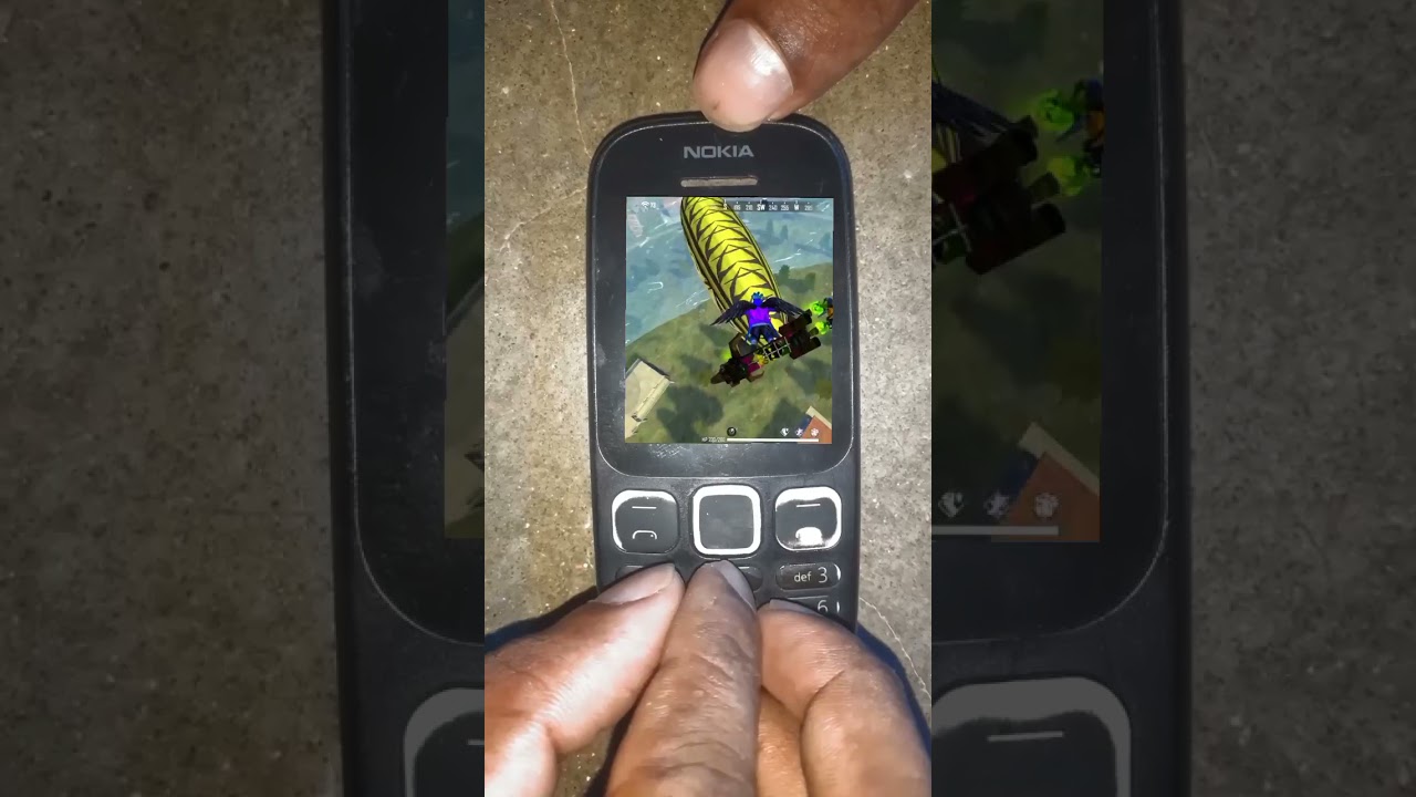 Amazing free fire Nokia phone game play | Nokia keypad free fire game ...