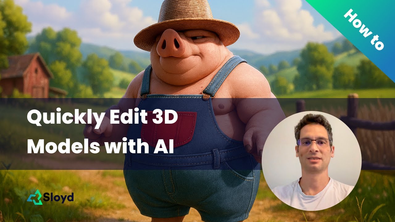 How To Quickly Edit 3D Models with AI - YouTube