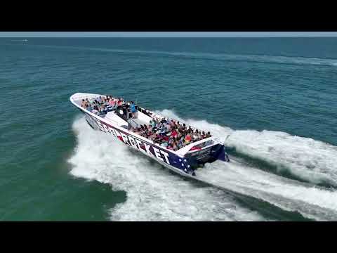Sea Rocket Speed Boat & Dolphin Tours in Ocean City, Maryland - YouTube