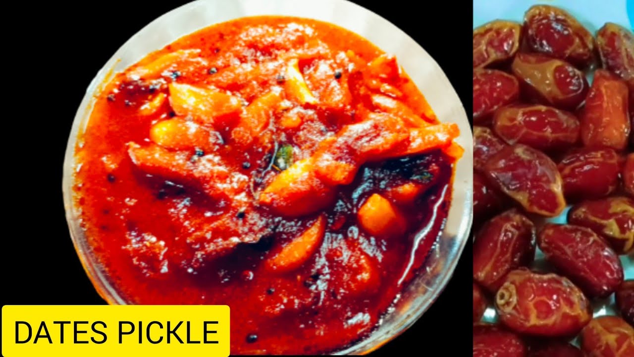 Dates pickle |sweet sour dates pickle @ab simple vlogs - YouTube