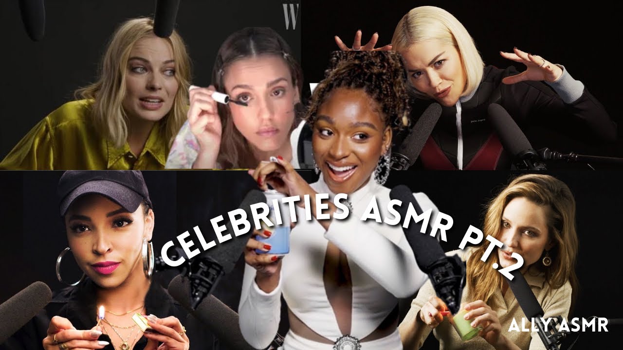 ASMR | favorite celebrities asmr part.2 - YouTube