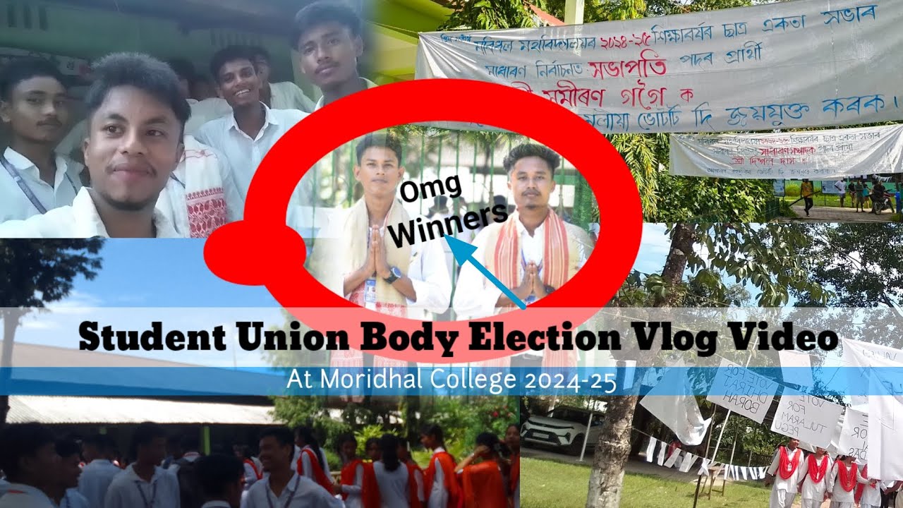 Student Union Body Election (ছাত্র সন্থাৰ নির্বাচন) // At Moridhal ...