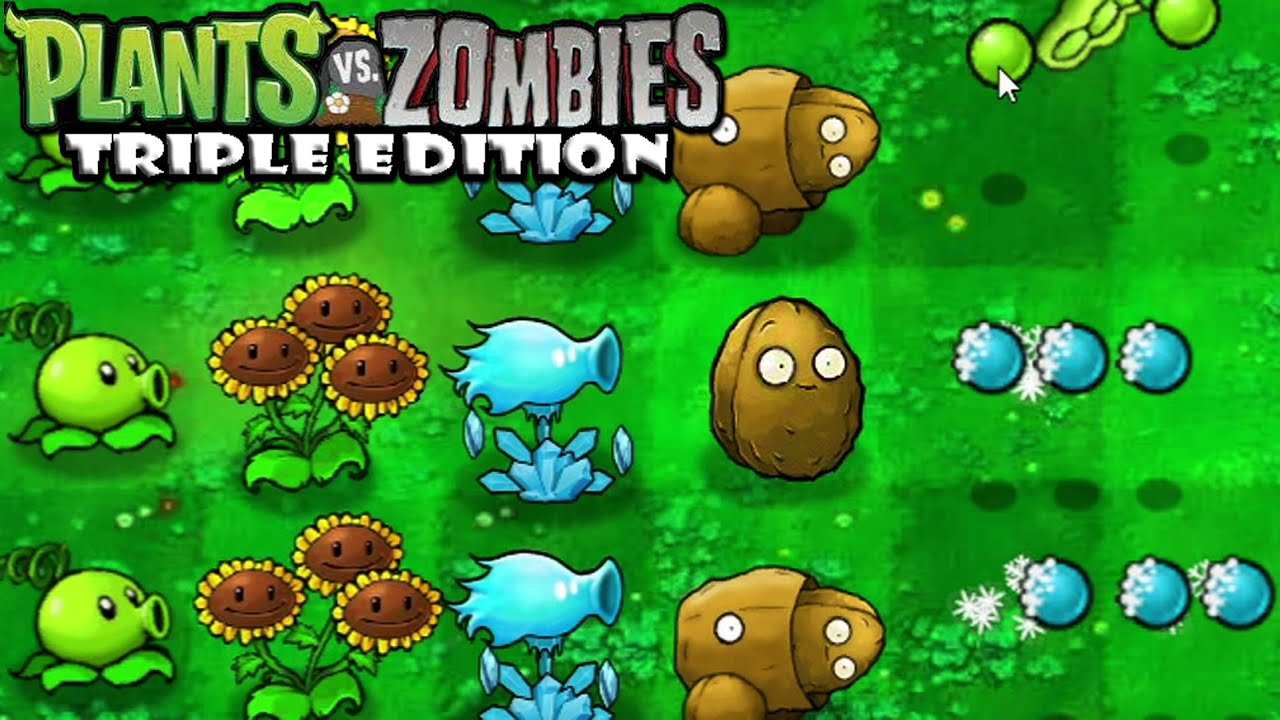 Super Snow Pea l Plants Vs Zombies Triple Edition Level 5 - YouTube