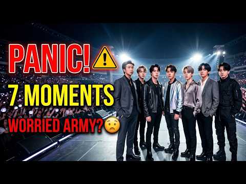 Top 7 BTS Panic Moments of 2026 That Left ARMY Worried!