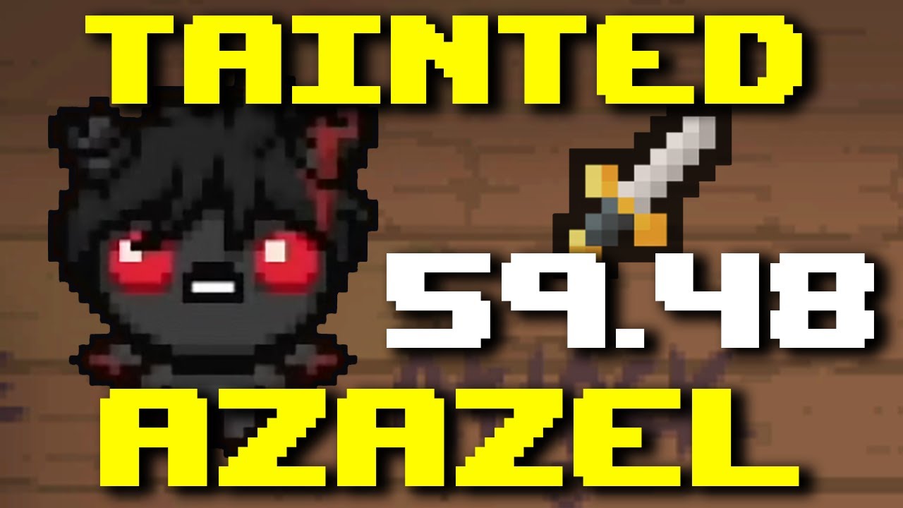 Tainted Azazel à 59 de Dégâts #51 The Binding of Isaac Repentance - YouTube