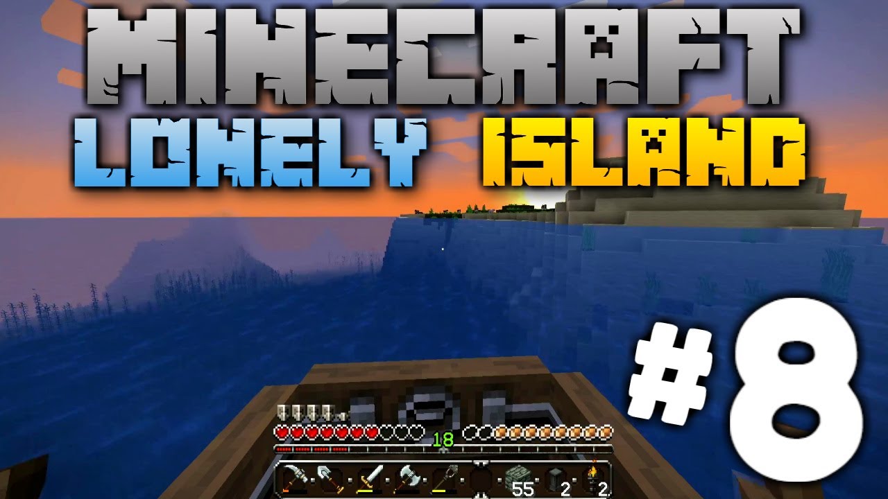 DISCOVERING NEW LANDS (NEW ISLAND): Minecraft Lonely Island (Survival ...