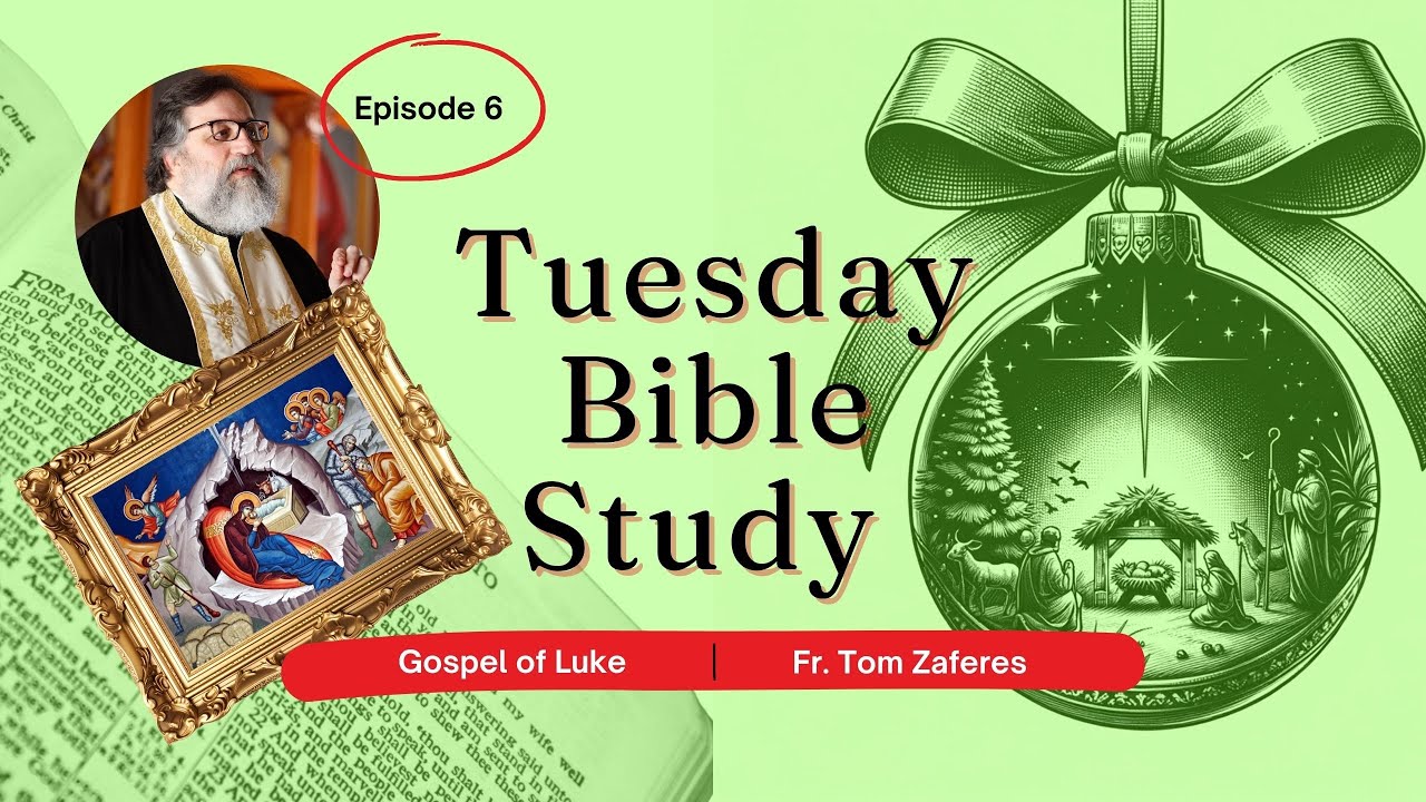 Tuesday Bible Study—Gospel of Luke Ep. 6, Chapter Two & The Nativity Icon - YouTube