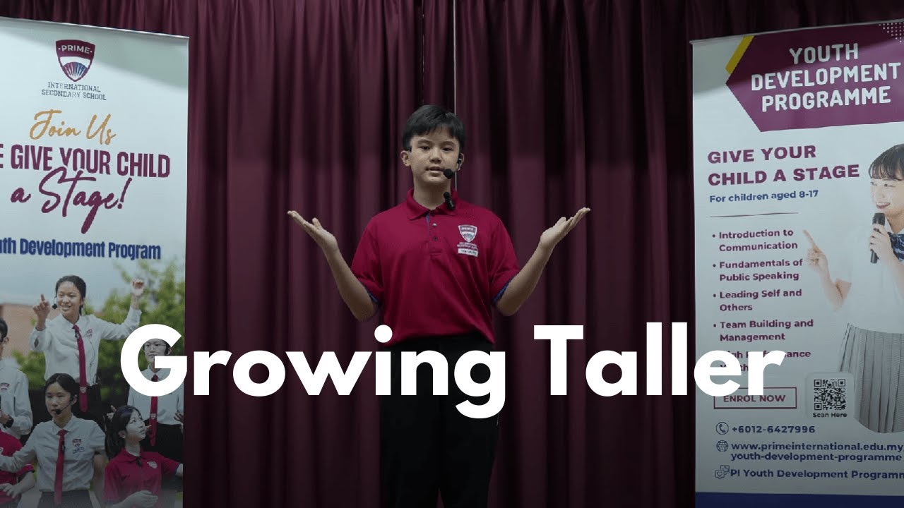Growing Taller - Kam Chu Fei Y7 - YouTube
