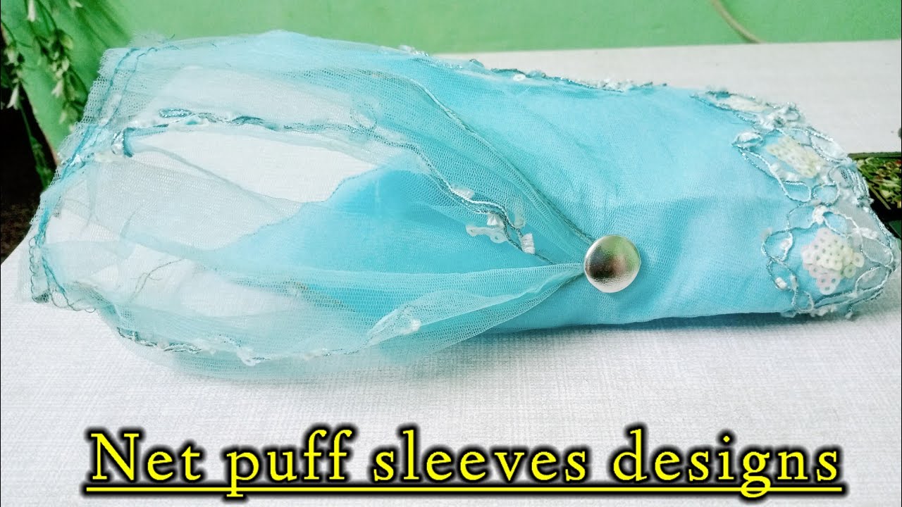 Beatiful Net puff sleeves designs cutting and stitching New sleeves ...