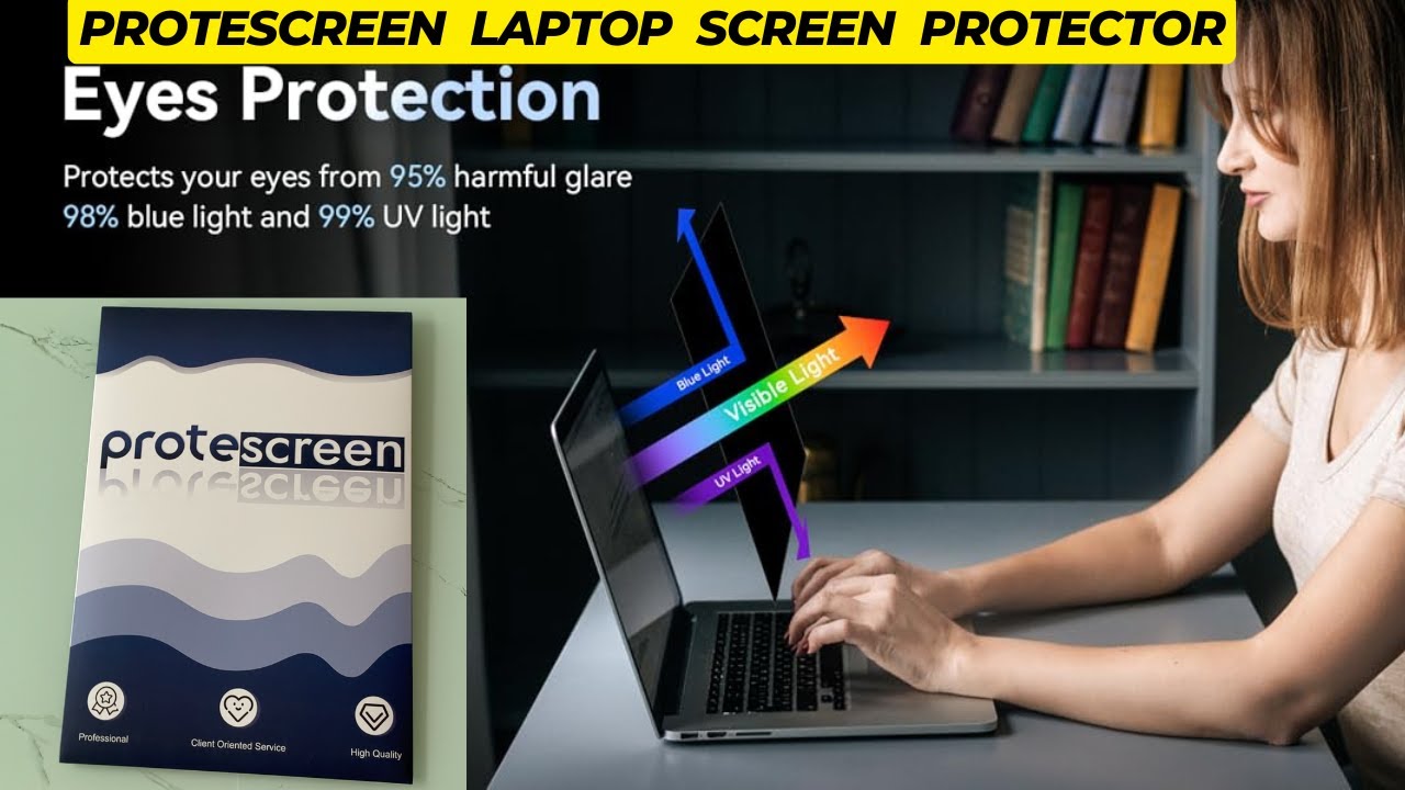 ProteScreen 14 Inch Anti Glare Blue Light Protector | Protescreen ...