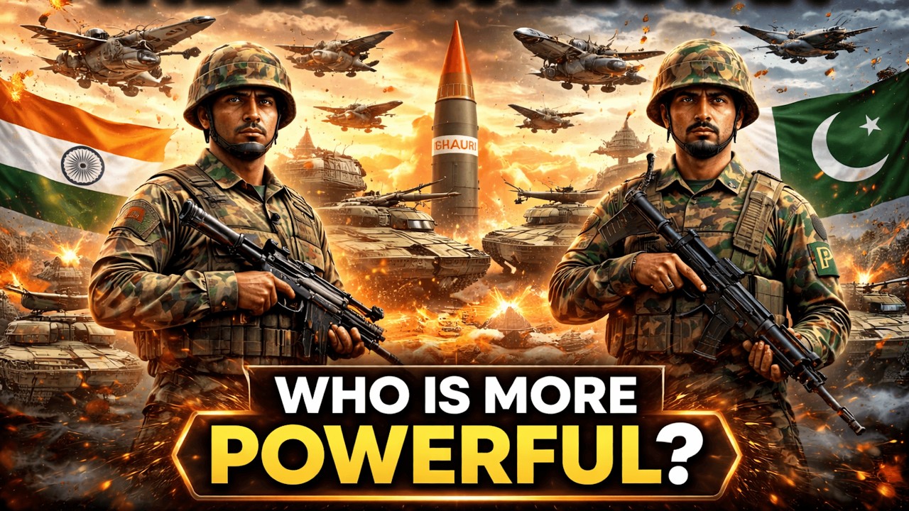 India vs Pakistan Military Comparison | Who is More Powerful? - YouTube