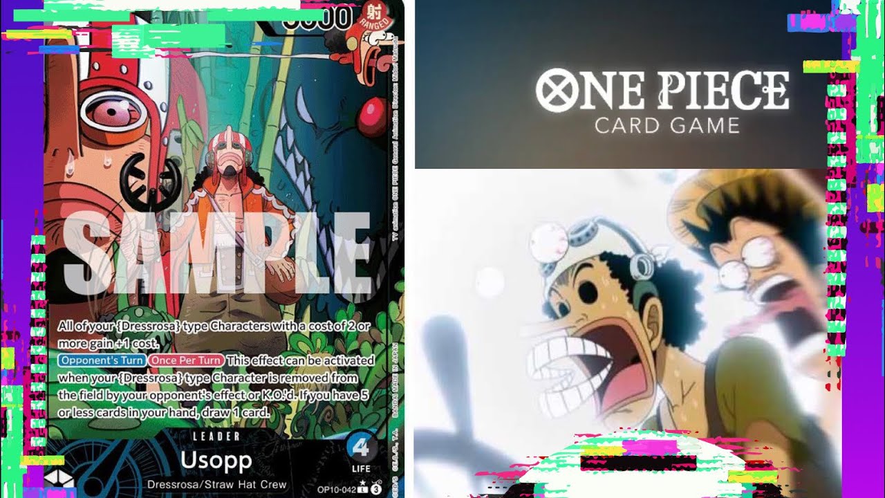 Intro to Usopp // Decklist, Gameplay & In-depth Guide // OPTCG // OP10 ...