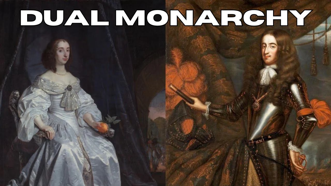 William and Mary dual English Monarchy from 1688 Glorious Revolution to ...