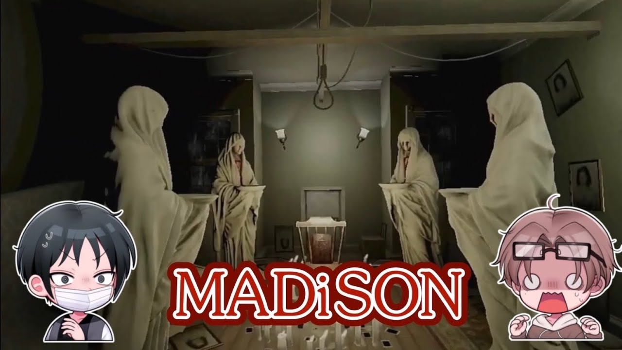 めちゃくちゃ怖いと言われるホラーゲームPart5【MADiSON】 - YouTube