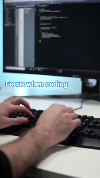 when I write code | focus when writing code to make it perfect - YouTube