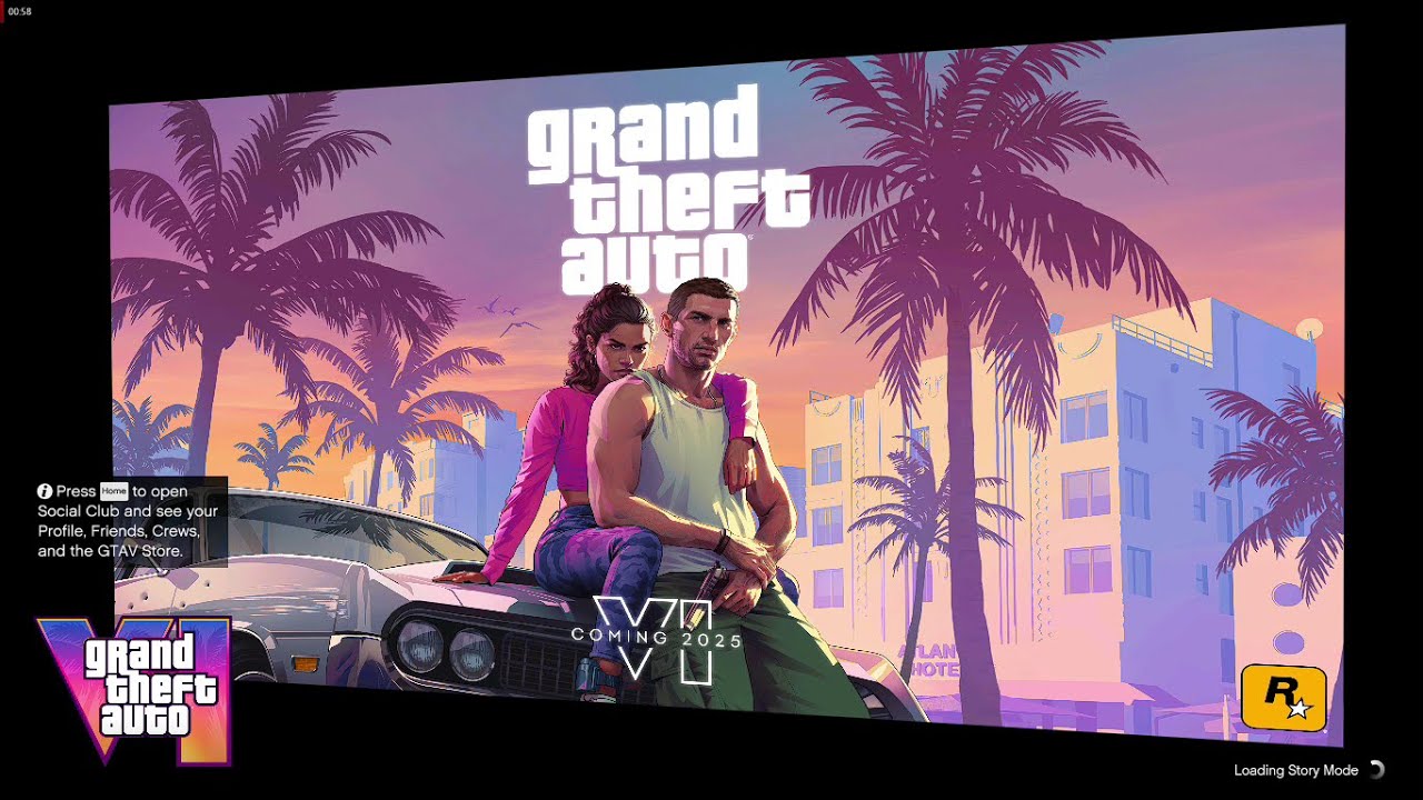 GTA VI LOADING SCREEN IN GTA V - YouTube