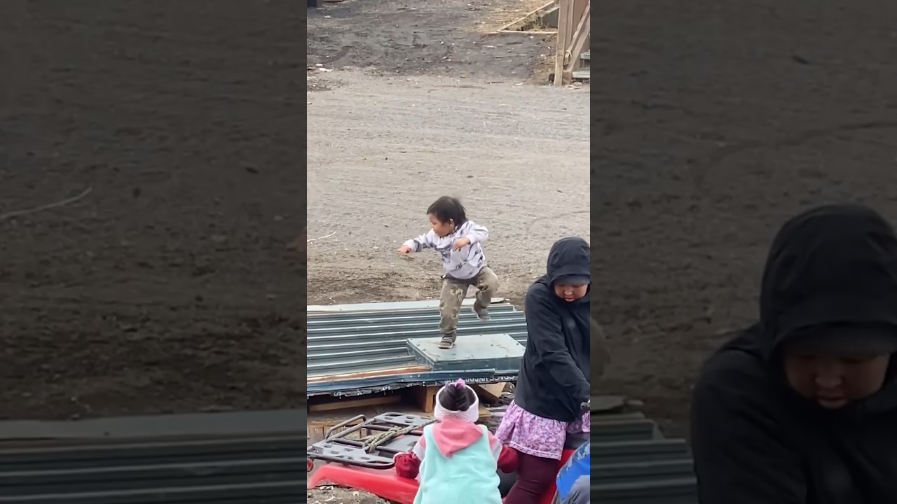 Three-year-old Yupik boy dancing his heart out - Shared by Riannon ...