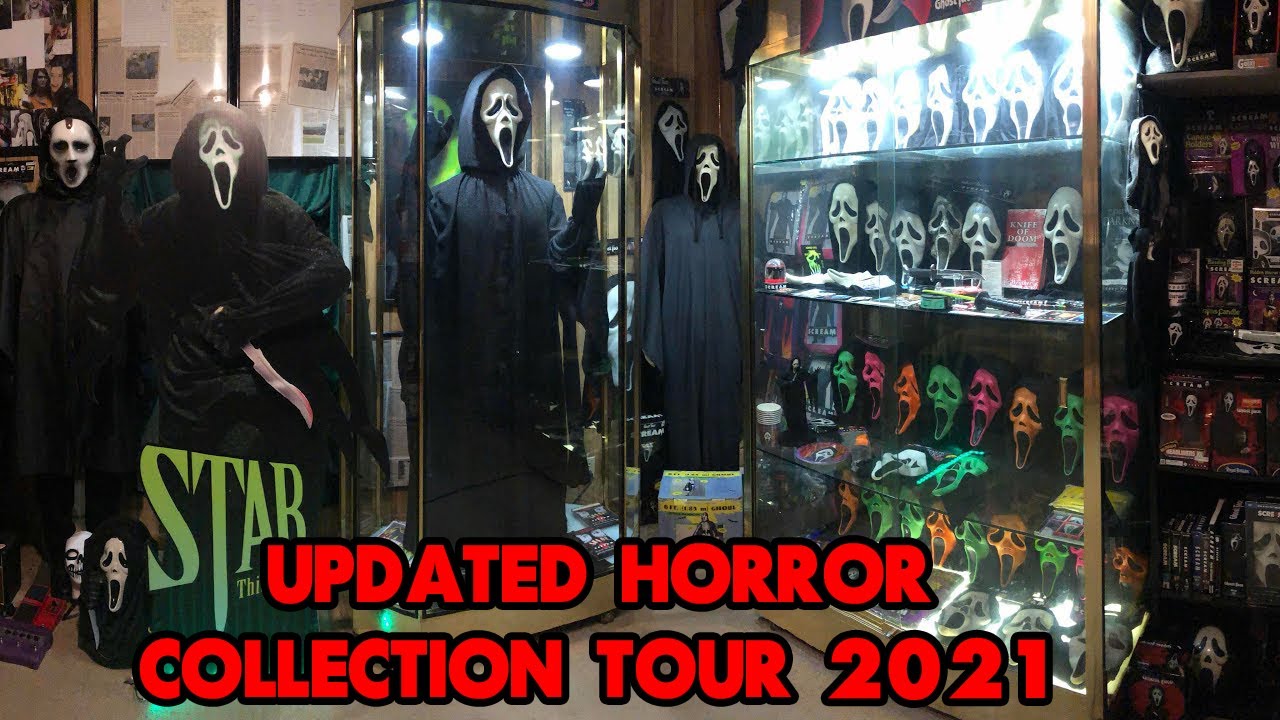 Massive Horror Collection Tour! (Screen used props, Masks, and more ...