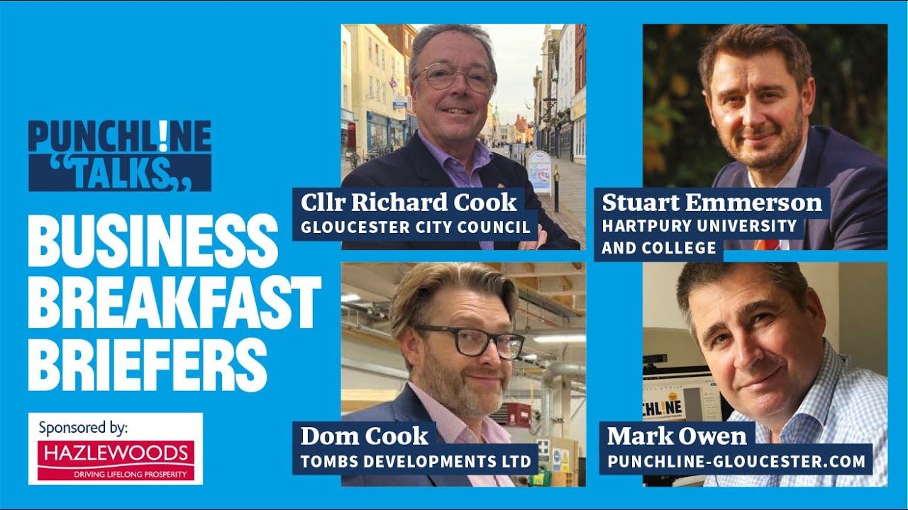 E147 Punchline Talks! with Cllr Richard Cook, Stuart Emmerson and ...