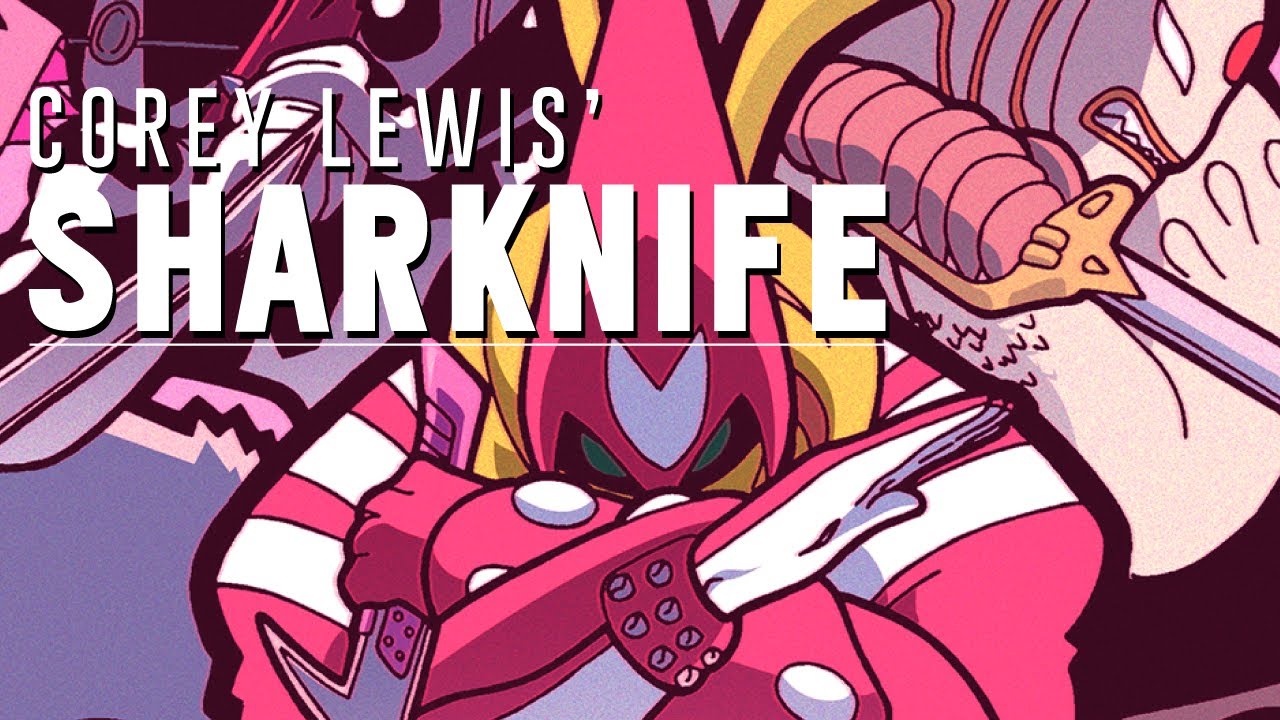 Inking Corey Lewis' SHARKNIFE - YouTube