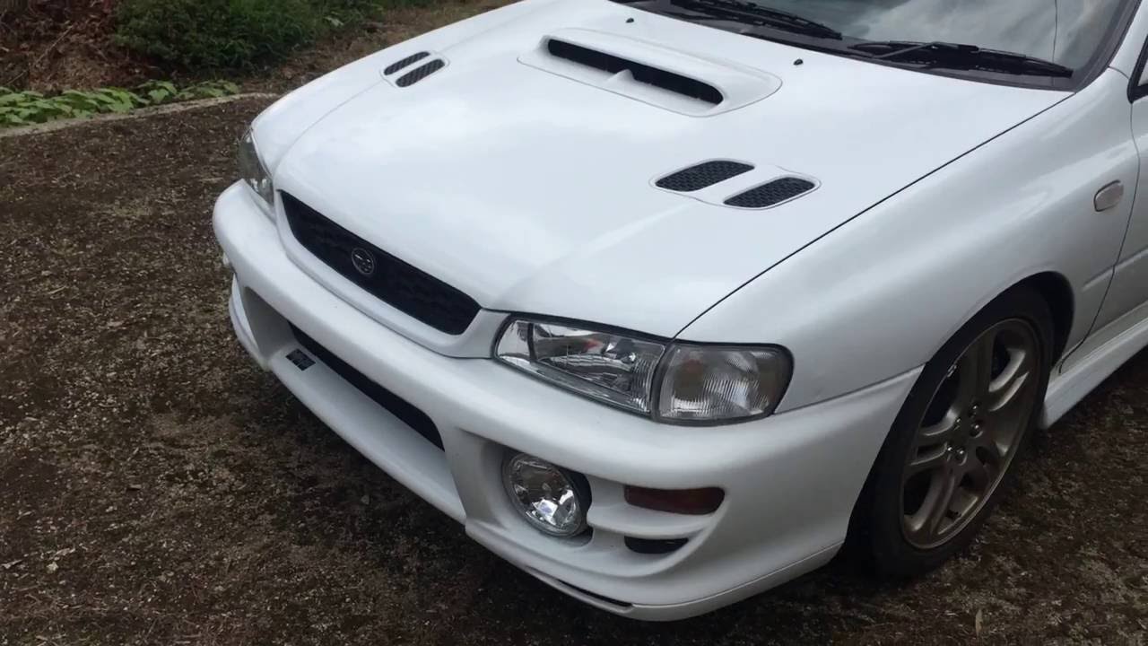 SUBARU IMPREZA GC8 HKS silencer - YouTube