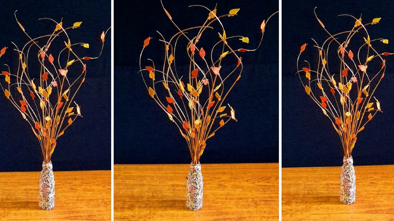 Awesome Dining Deccor with coconut sticks//Broom sticks craft idea ...