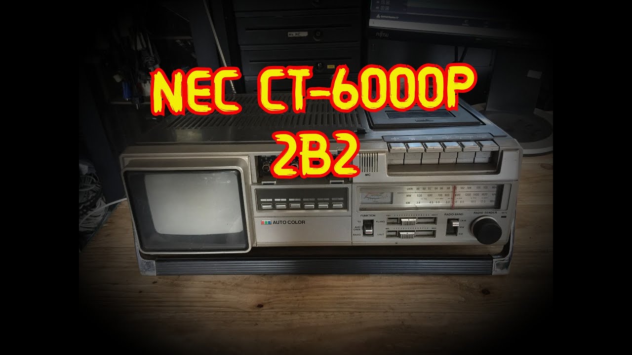 NEC CT-6000P 2B2 - YouTube