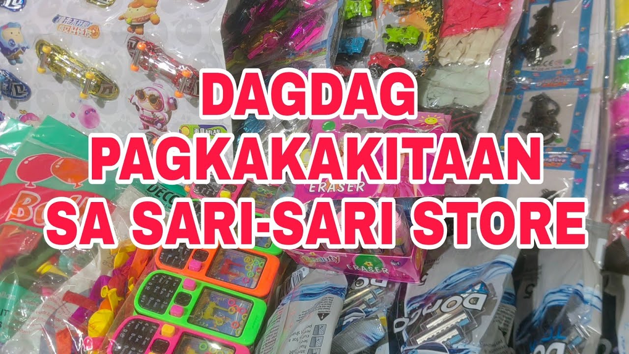 DAGDAG PAGKAKAKITAAN SA SARI SARI STORE #sarisaristore #negosyo # ...