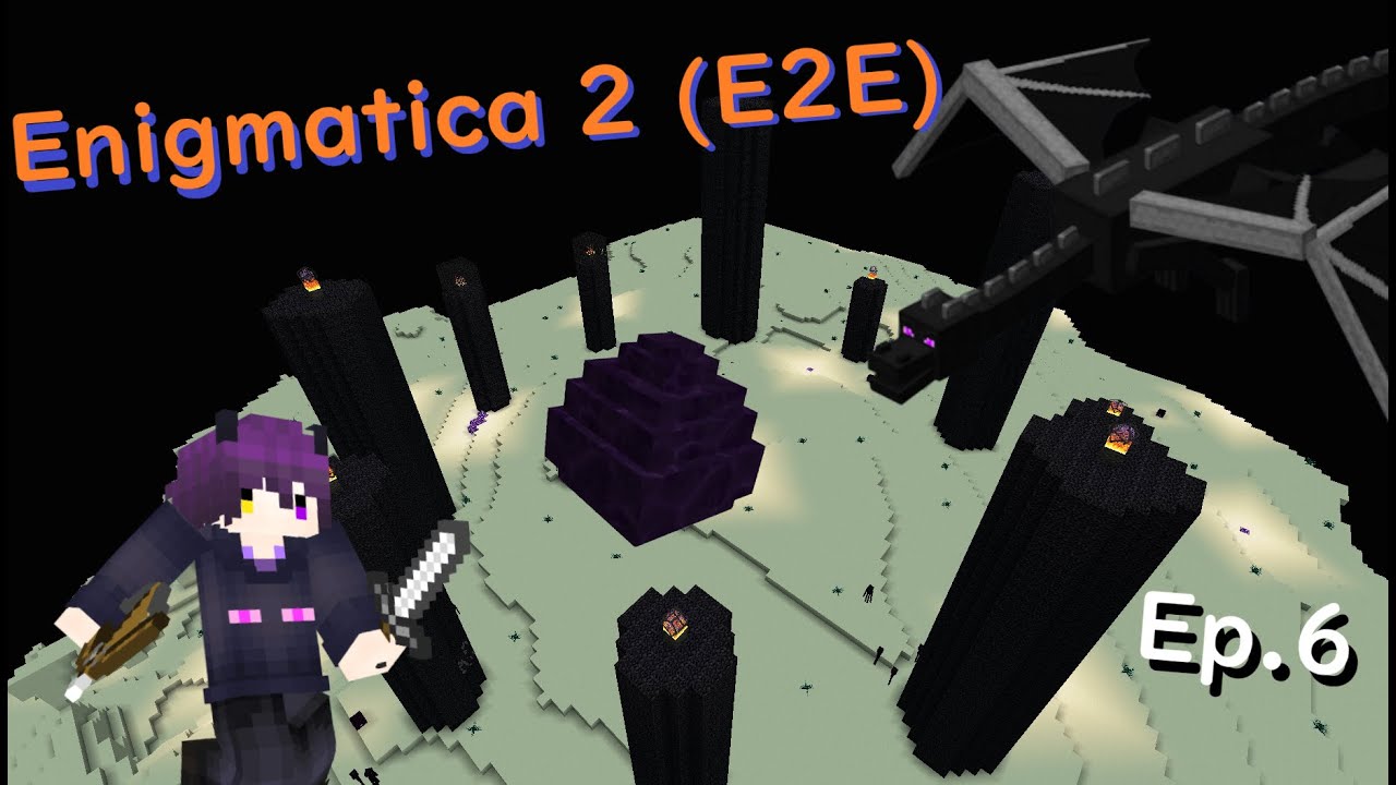 [安德]Minecraft E2E 模組包生存 Ep.6 出門探險、速殺末龍！ - YouTube