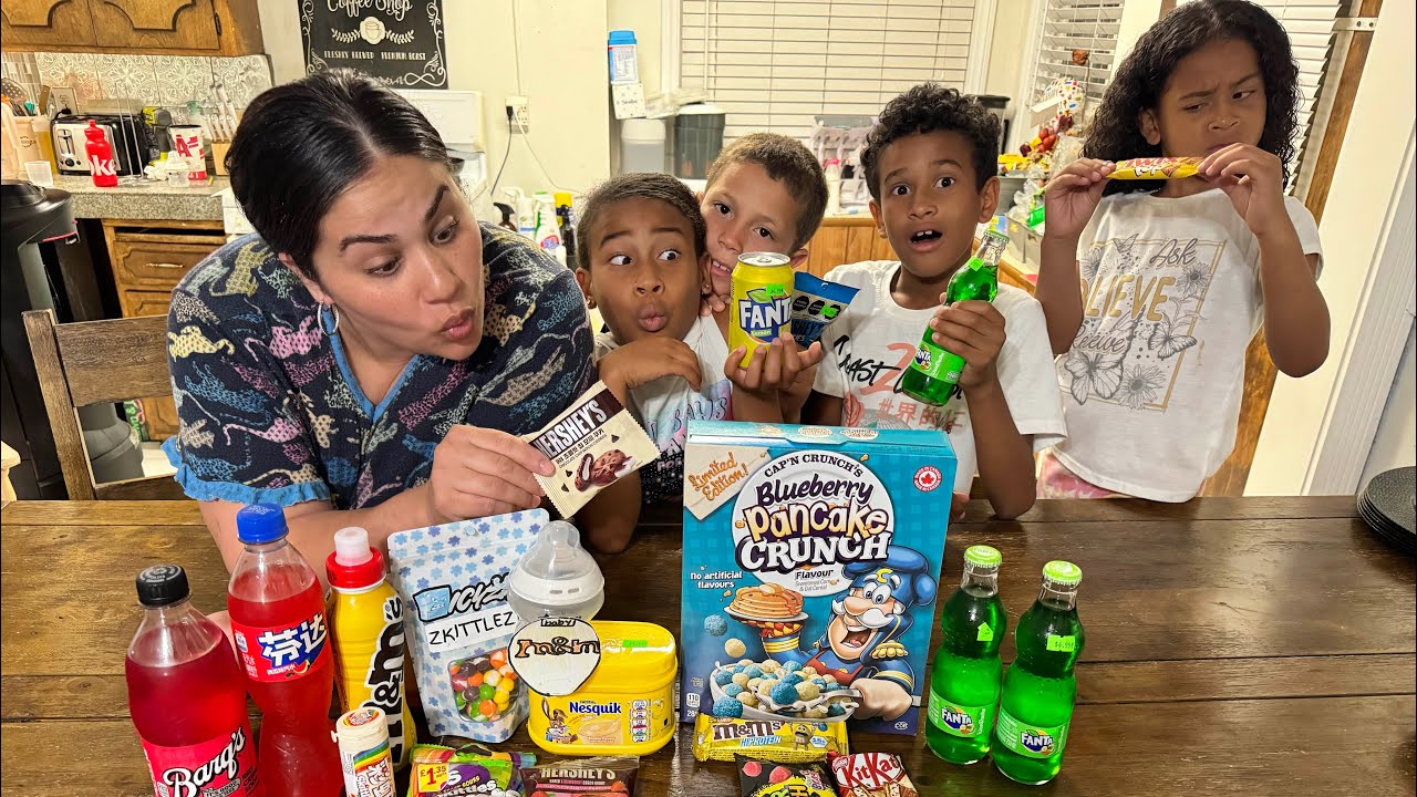 WORLDS MOST CRAZIEST CANDIES #candy #familyvlog #family - YouTube