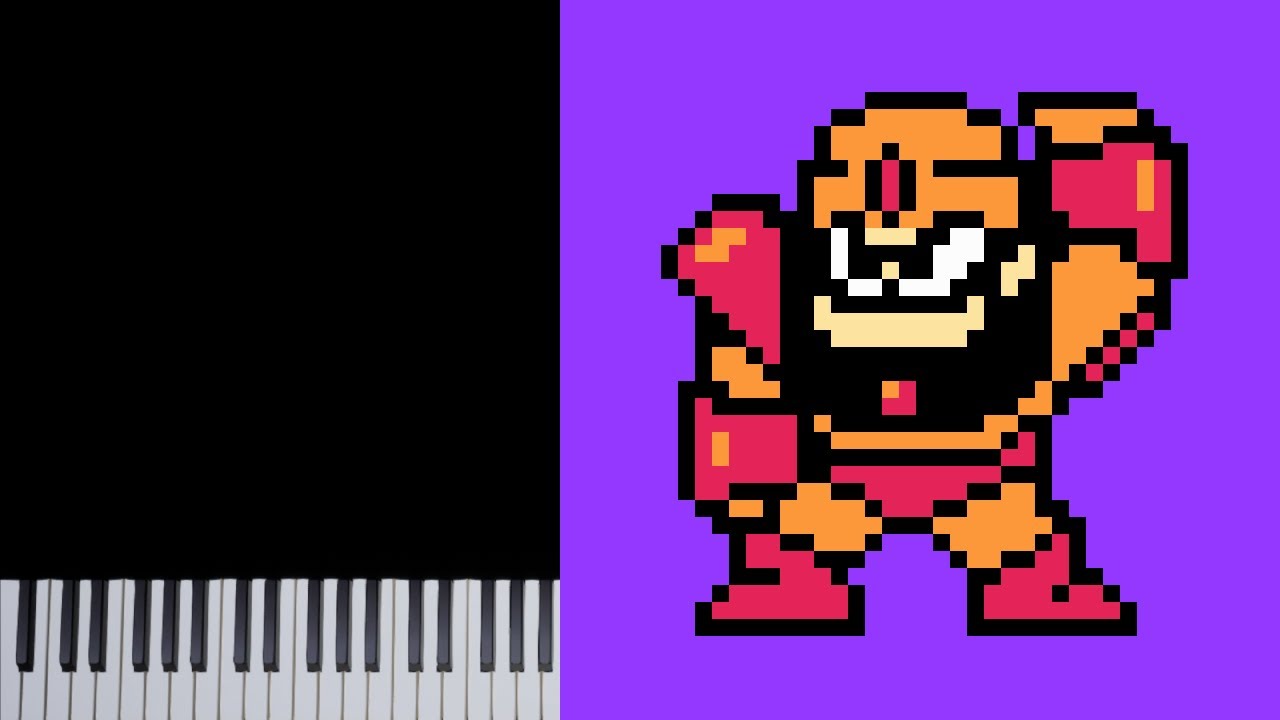 Mega Man | Guts Man Stage [NES] Transcription - YouTube