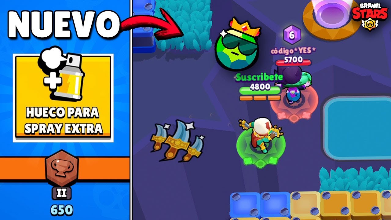 PINTA SPRAY en BRAWL STARS NUEVA ACTUALIZACIÓN - YouTube