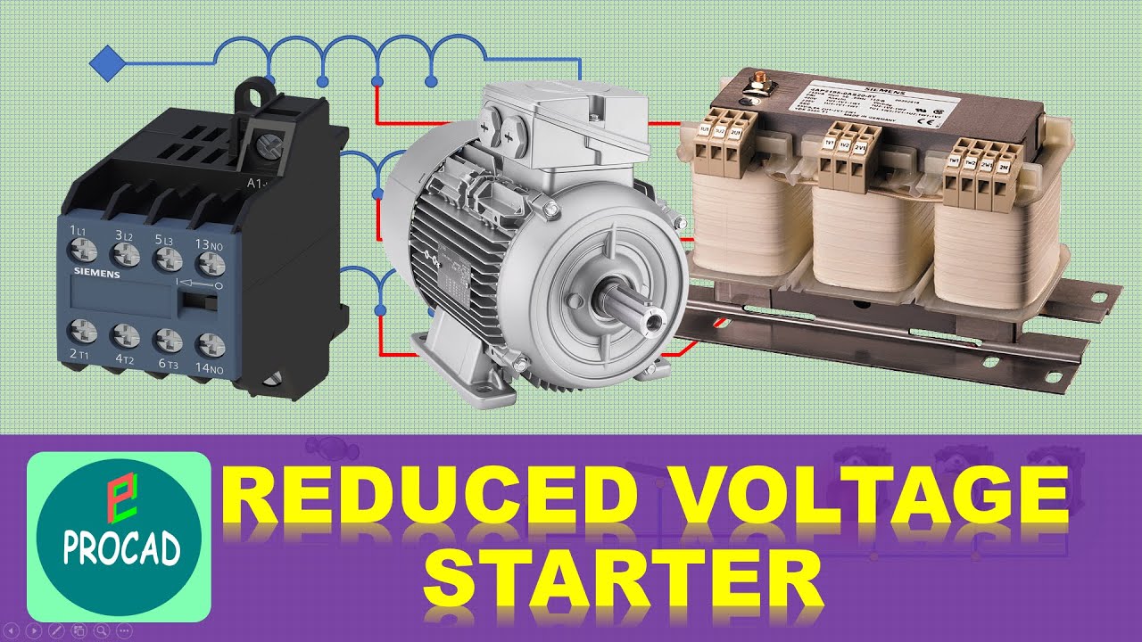 Reduced Voltage Starter Connection#procad #electric #viral #youtube - YouTube