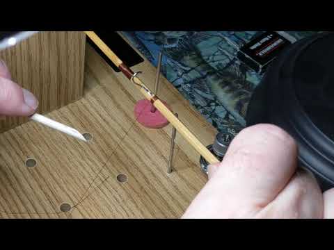 How to Wrap Guides on Bamboo Fly Fishing Rod - by Aaron Rubel - YouTube